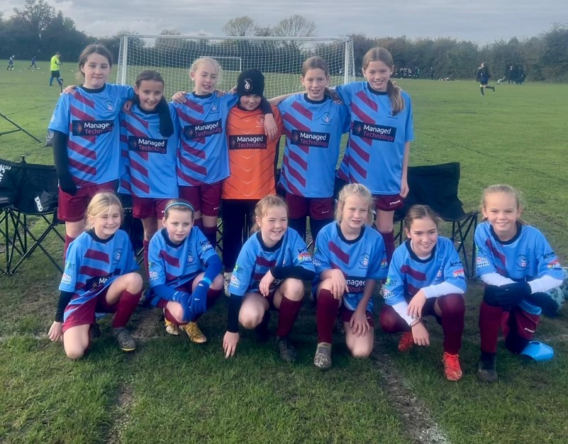 SPONSORSHIP THANKS! Under 11 Ladies - Larkfield Football Club
