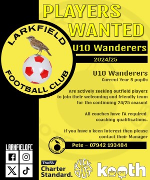 Welcome to the official website of Larkfield Football Club | Aylesford ...