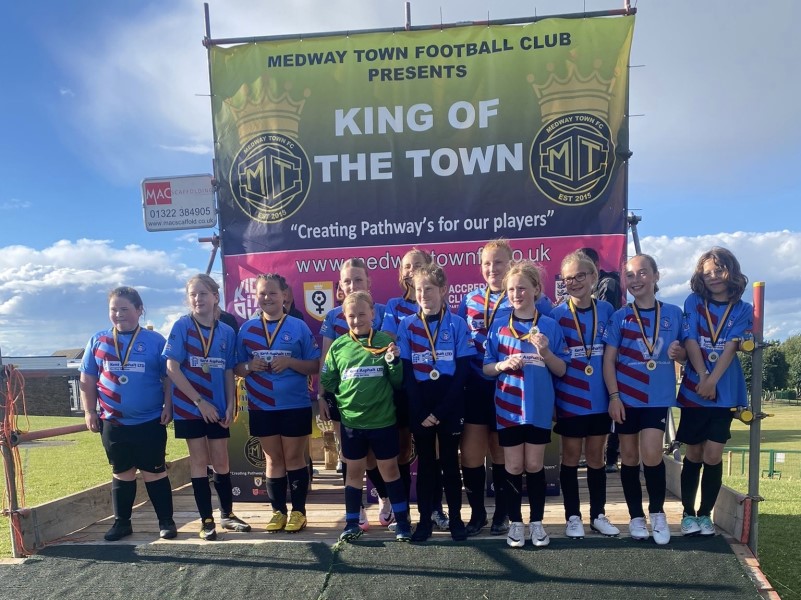 Larkfield Football Club, TOURNAMENT RUNNERS UP - Under 11 Ladies United