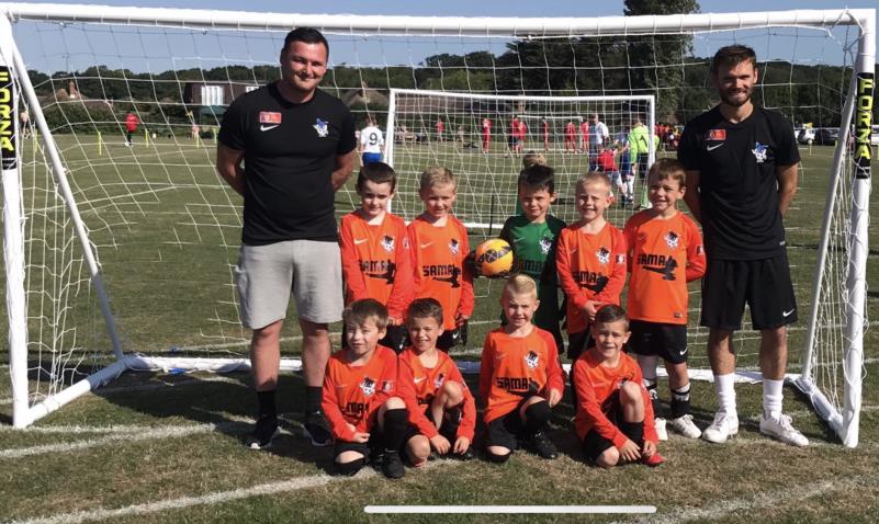 U7's make their tournament debut at Sovereign Saints - Coldean Colts YFC