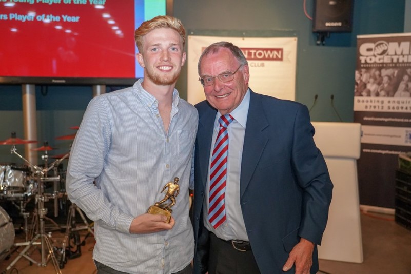 HARRY CLARK: HARRY'S GAIN WITH HAT-TRICK OF AWARDS - Malvern Town FC