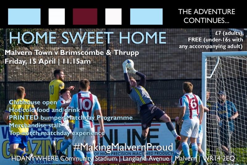 PREVIEW: A GOOD FRIDAY IN PROSPECT - Malvern Town FC