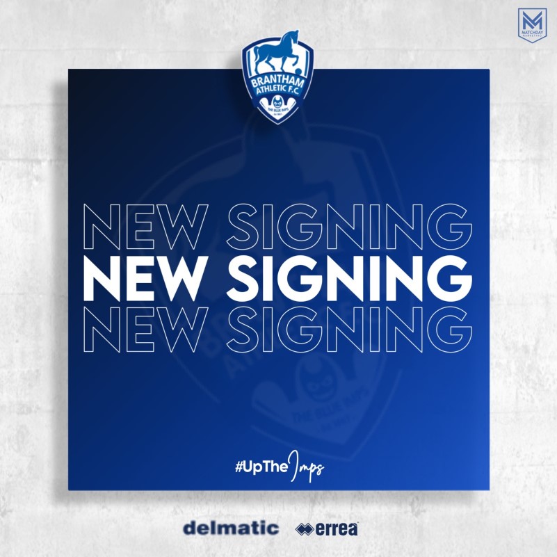 Brantham sign striker Nick Ingram - BRANTHAM ATHLETIC