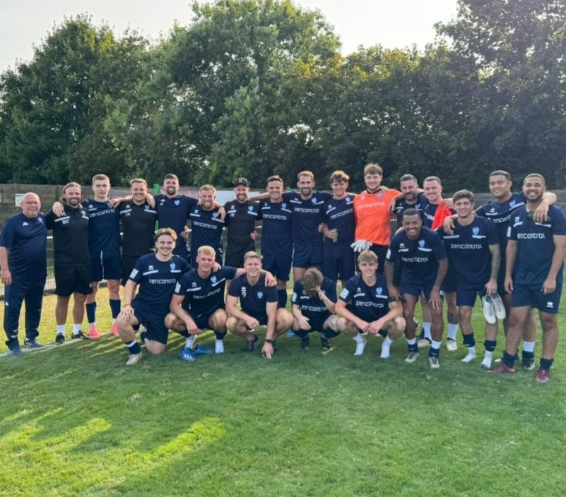 BRANTHAM PROGRESS IN FA CUP THANKS TO JAMES LEE BRACE - BRANTHAM ATHLETIC