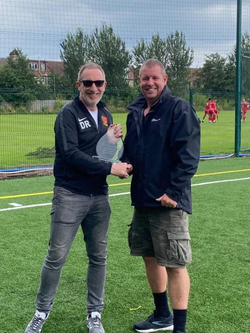 Dan Reading - Joint Clubman of the Year Winner - West Essex FC