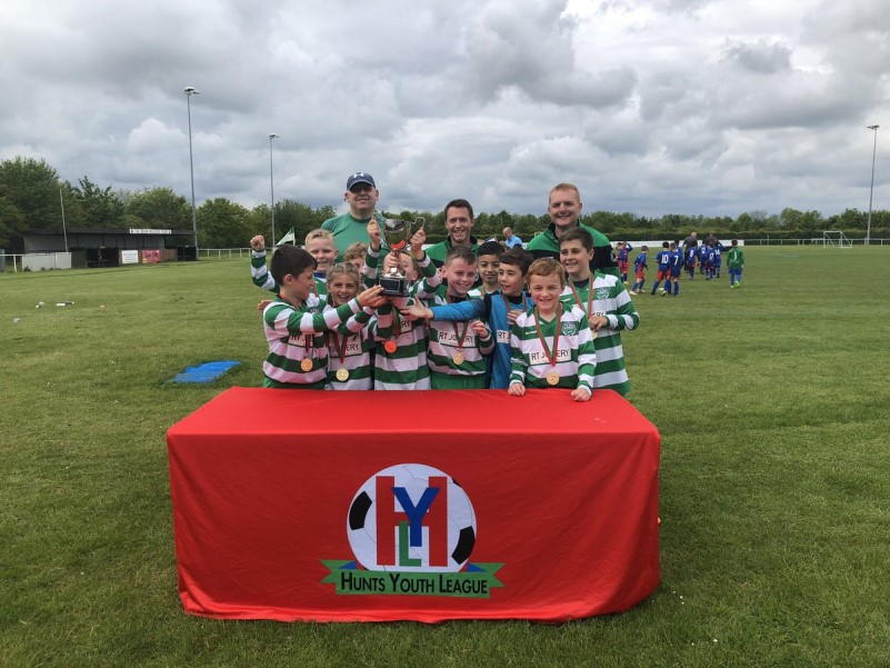 Rowdies U9 claim League Cup after thriling final - Huntingdon Town ...