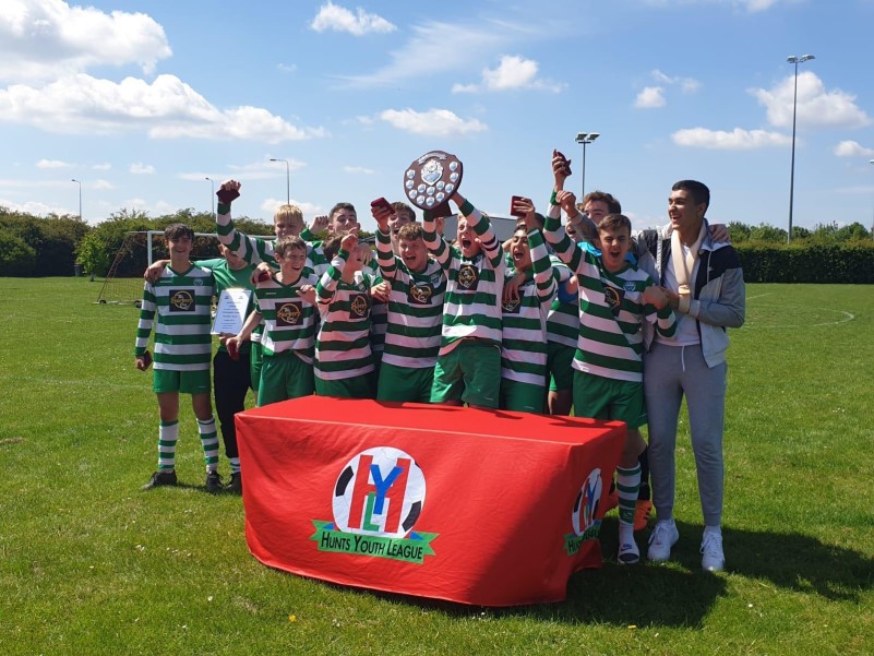 Rowdies U15 crowned league champions - Huntingdon Town Rowdies Youth FC
