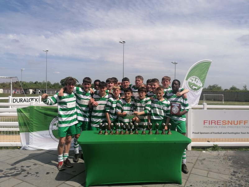 Rowdies U15 win the league 2021 - 2022!! - Huntingdon Town Rowdies Youth FC