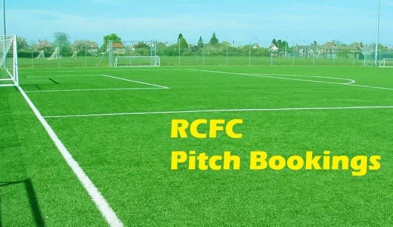 RCFC Pitch Booking - Rushmoor Community FC