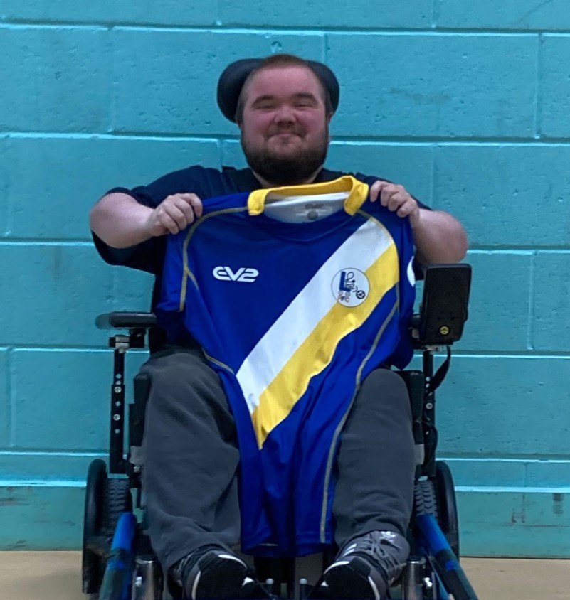 Leeds Powerchair FC Welcomes Jack Maxwell to the Team - Leeds Powerchair FC