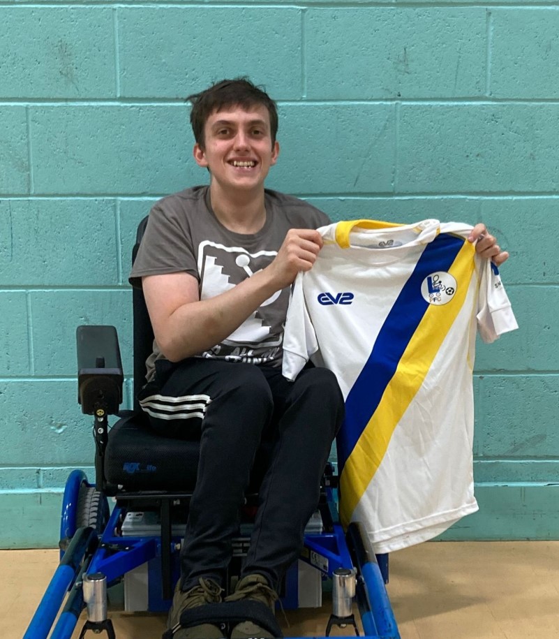 Leeds Powerchair FC Signs promising talent, Lewis Harris - Leeds ...