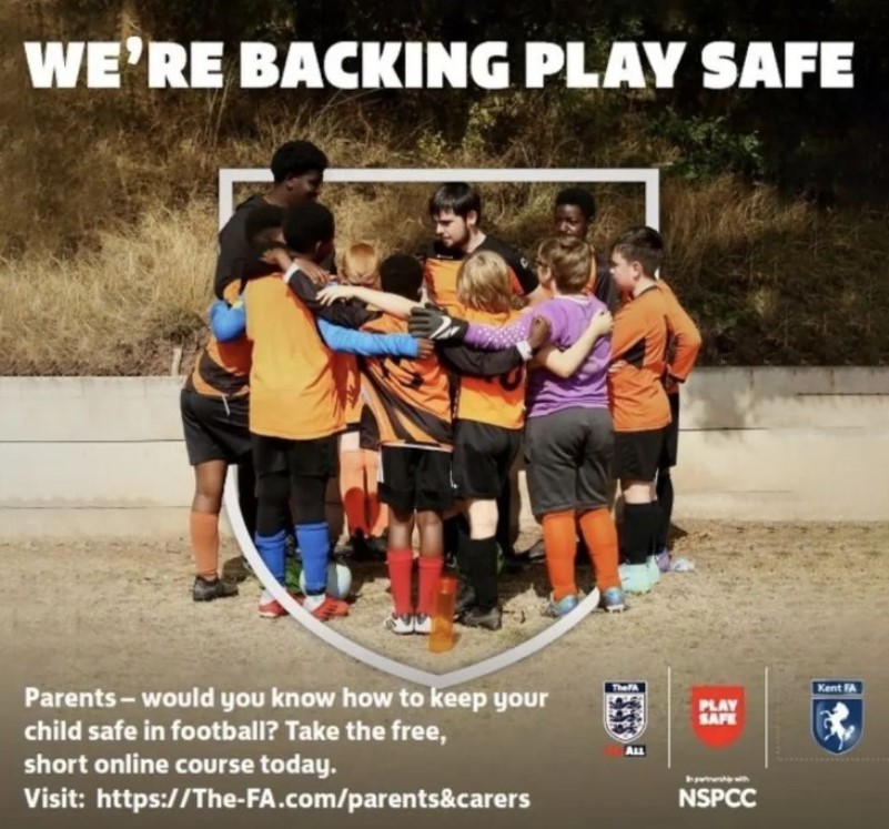 Oct 2022 - FA Play Safe Campaign - Foots Cray Lions