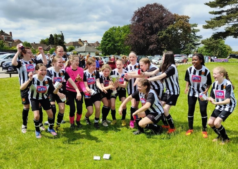 May 23 - Under 13 Girls Cup Win - Foots Cray Lions