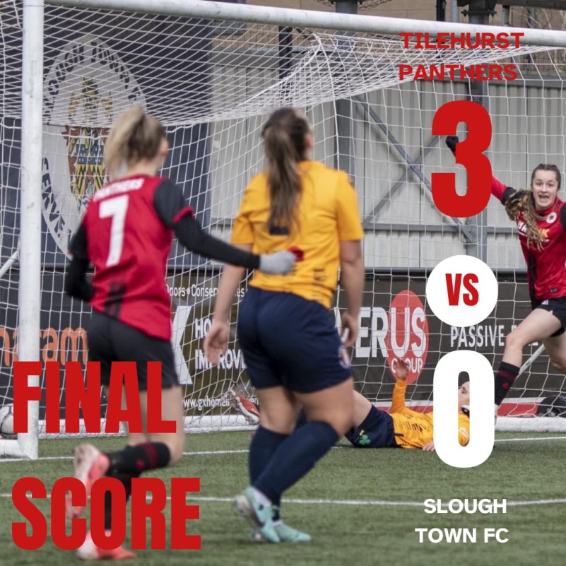 Tilehurst Panthers, Tilehurst Panthers v Slough Town result