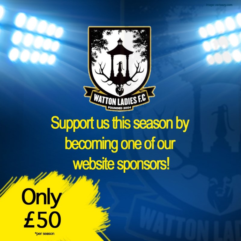Become a sponsor - Watton Ladies FC