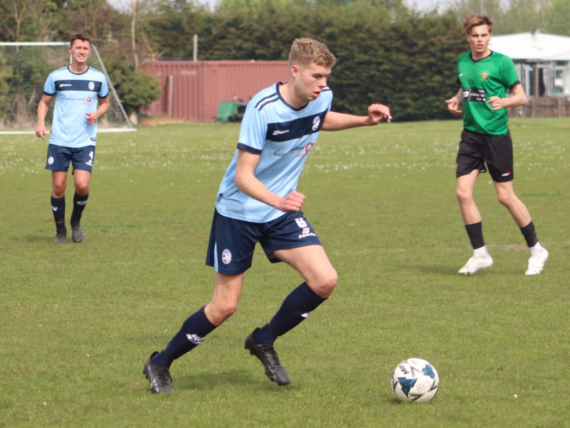 100 GAMES FOR LEWIS JEFFERY - BKS Sports FC