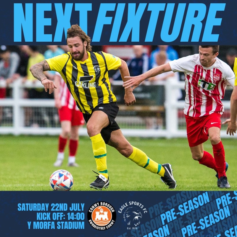 Eagle Sports Football Club, CONWY BOROUGH FC V THE GULLS - MATCH PREVIEW