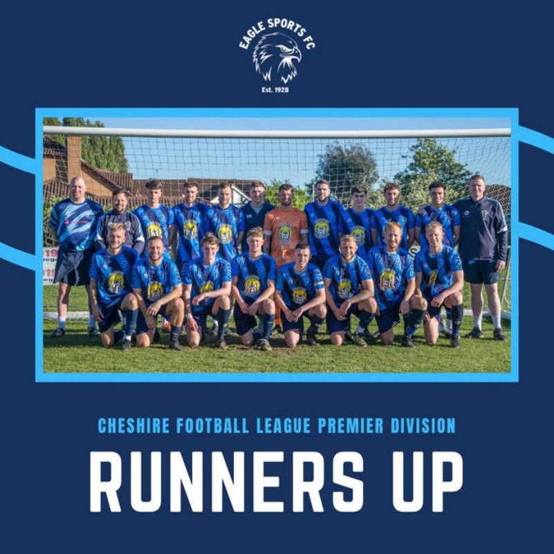 Cheshire Football League - Runners Up - Eagle Sports Football Club