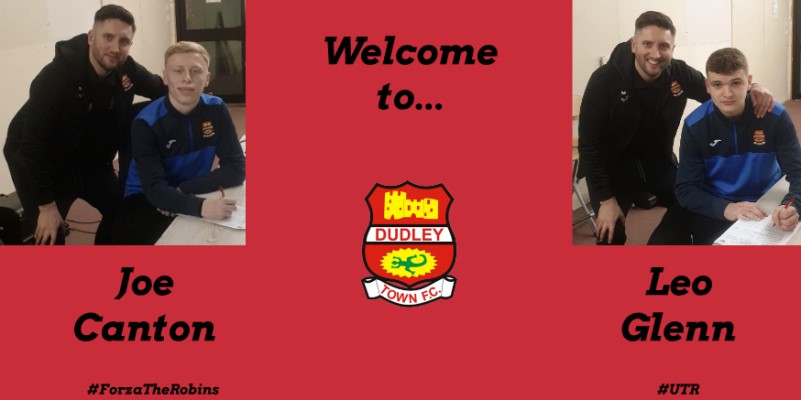 Town Look To The Future With Double Signing - DUDLEY TOWN FC