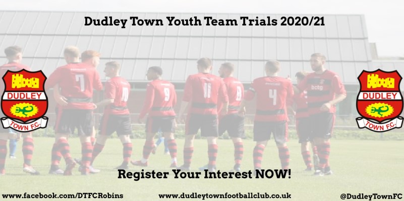 Youth Team Trials 2020/2021 - DUDLEY TOWN FC