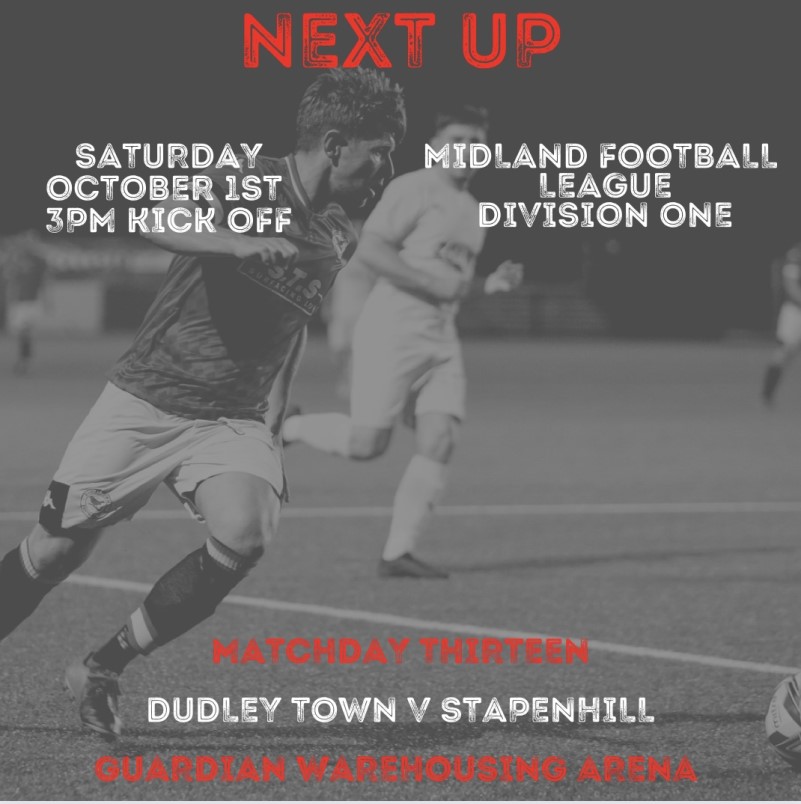 2022/23 Match Preview - Stapenhill (H) - DUDLEY TOWN FC