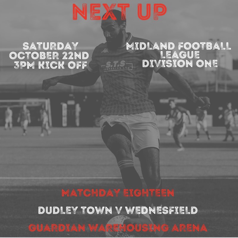 2022/23 Match Preview - Wednesfield (H) - DUDLEY TOWN FC