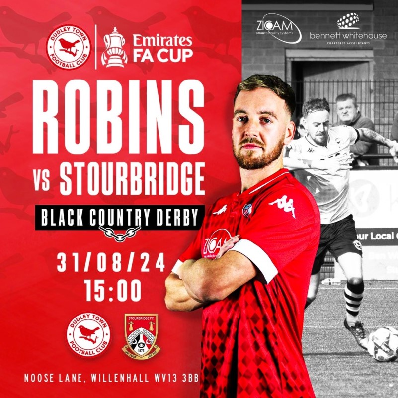 TICKET PRICES ANNOUNCED FOR FA CUP GAME - DUDLEY TOWN FC