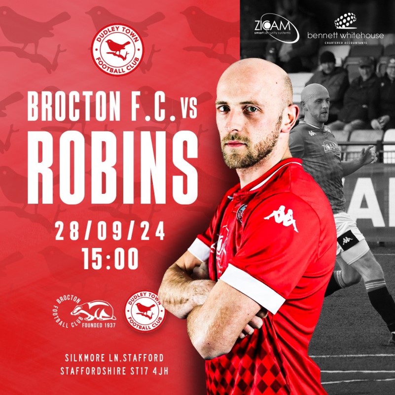 2024/25 Match Preview - Brocton (A) - DUDLEY TOWN FC