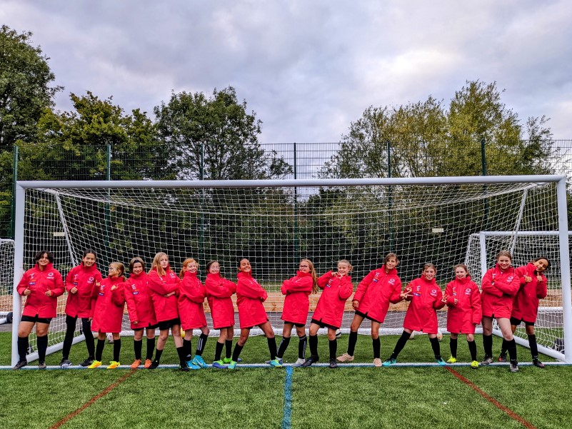 Summertown Stars AFC, SSFC Lionesses dressed for winter!