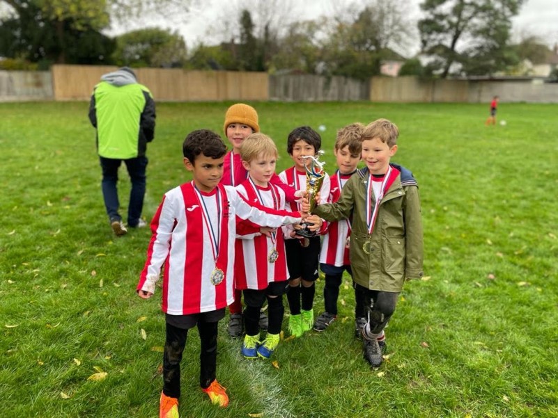 SSFC U7 Atoms trophy winners! - Summertown Stars AFC