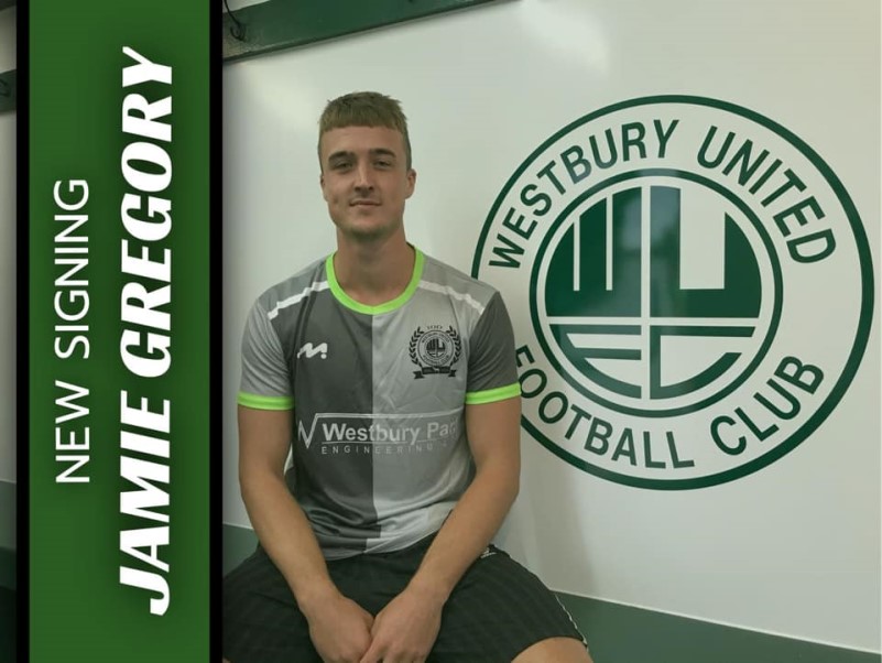 New Signing - Jamie Gregory - Westbury Utd