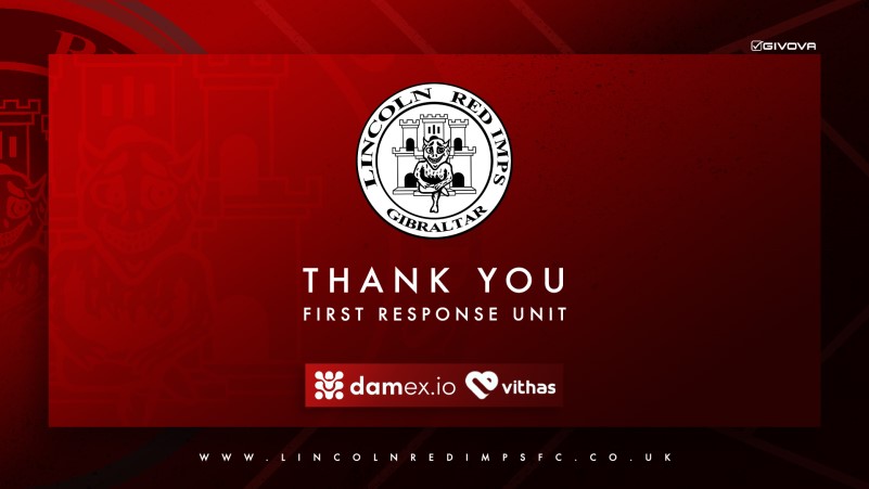 THANK YOU: FIRST RESPONSE UNIT - LINCOLN RED IMPS