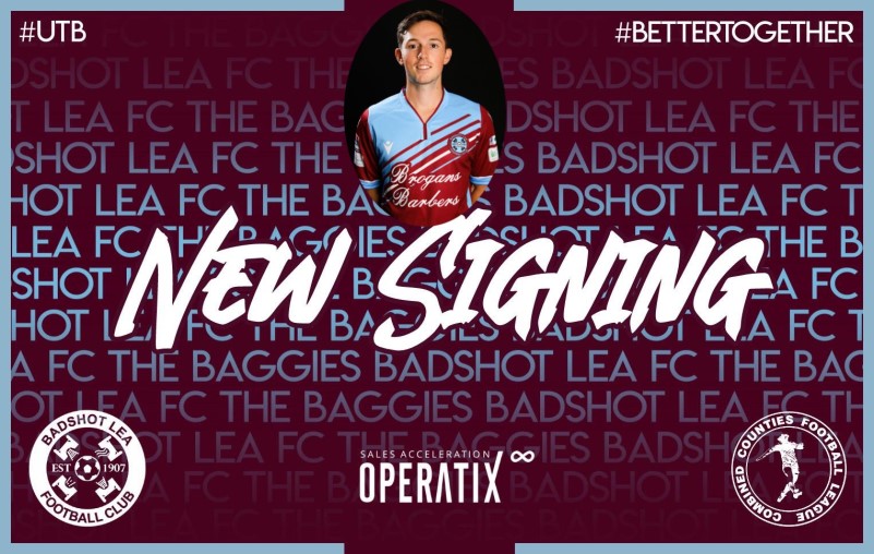 NICK MEDCRAFT RE-SIGNS - Badshot Lea Football Club