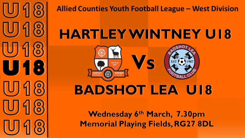 YOUNG BAGGIES IN ACTION AT HARTLEY WINTNEY (W 4-1) - Badshot Lea ...