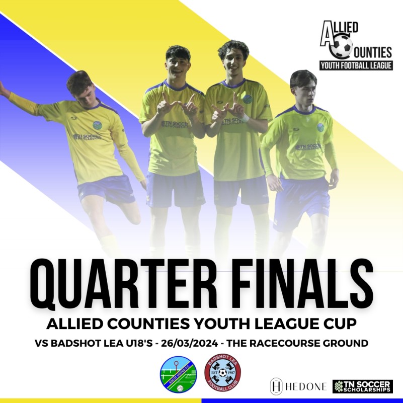 YOUNG BAGGIES THROUGH TO CUP SEMI FINAL - Badshot Lea Football Club