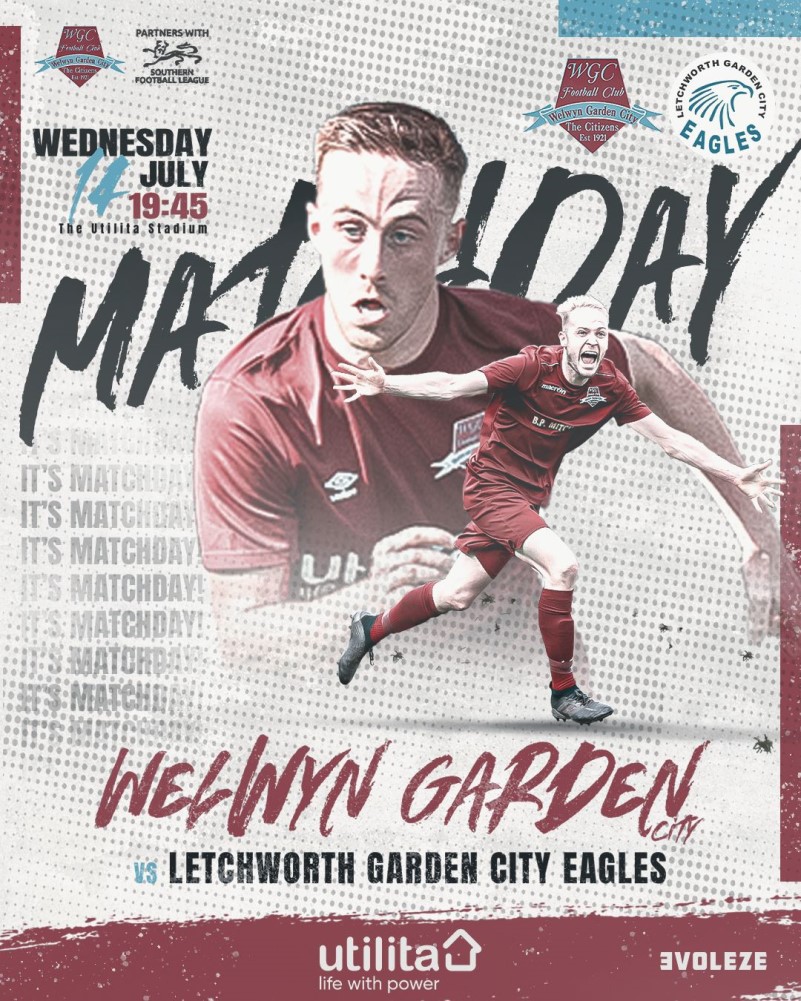Letchworth Garden City Eagles - July 14th - Welwyn Garden City Football ...