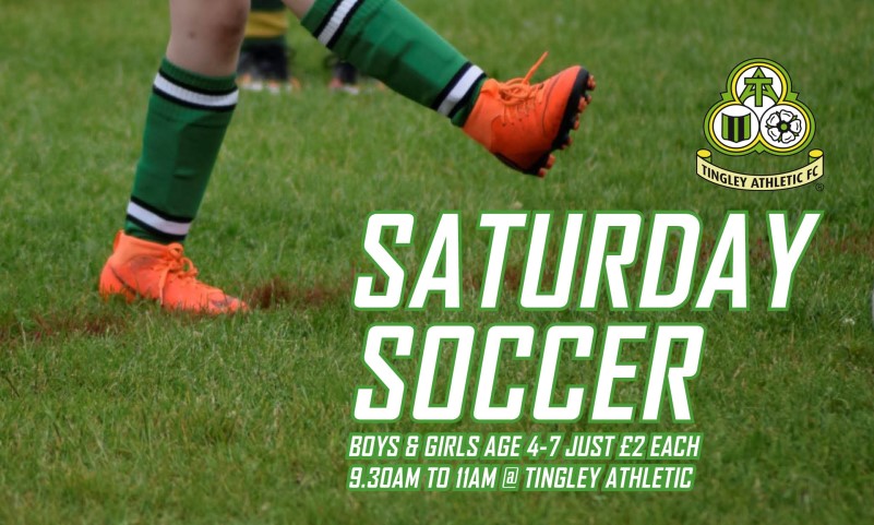 Saturday Soccer for little ones - Tingley Athletic FC