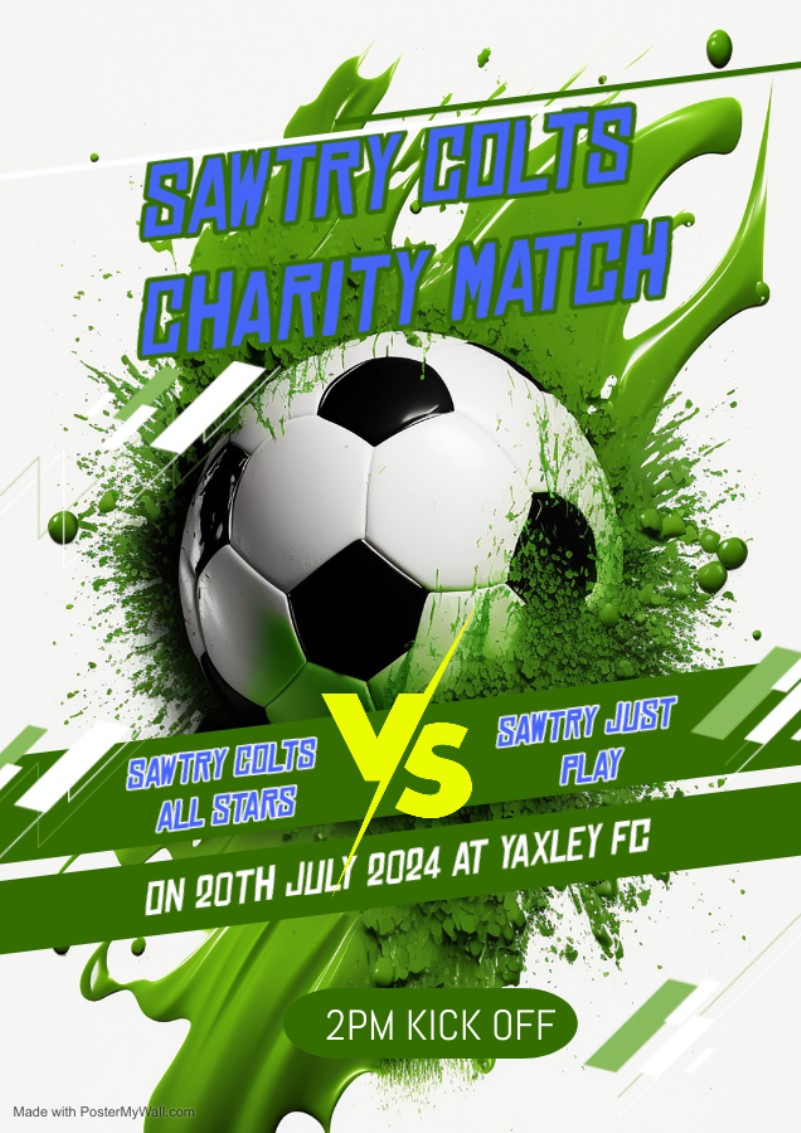 Sawtry Colts Charity Match - Sawtry Colts Football Club