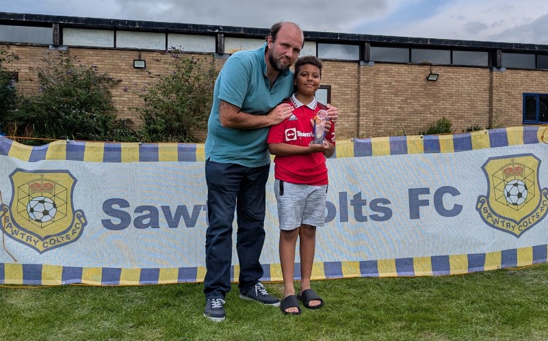 Sawtry Colts Presentation - Mick Hosegood award winner - Sawtry Colts ...