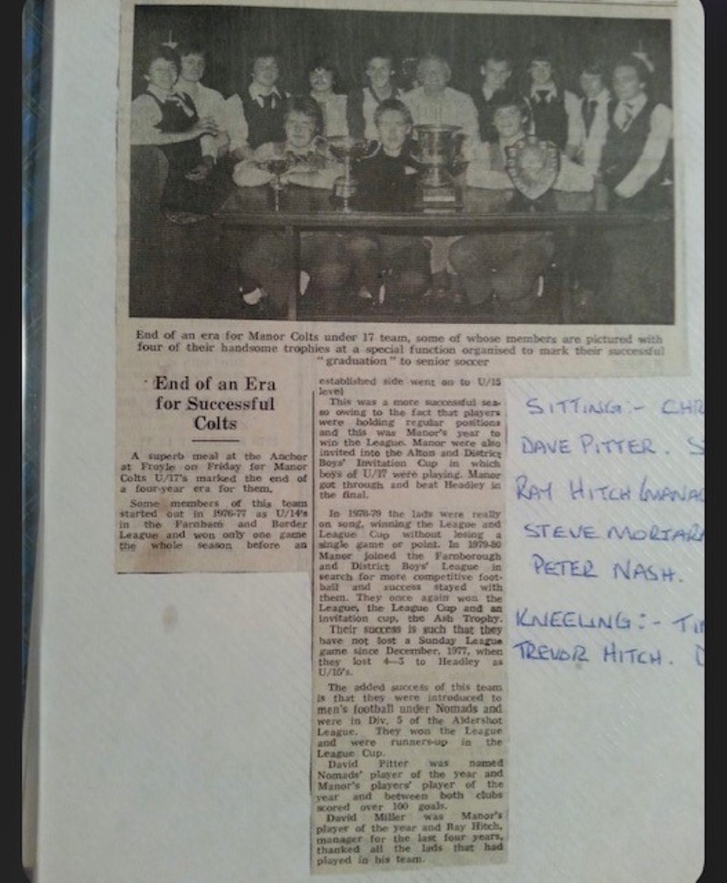 End of an era! - Manor Colts YFC