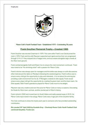 Welcome to the official website of Manor Colts YFC | Alton, Hampshire