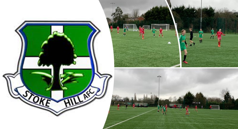 Stoke Hill AFC, STOKE HILL GIRLS IN ACTION THIS SUNDAY