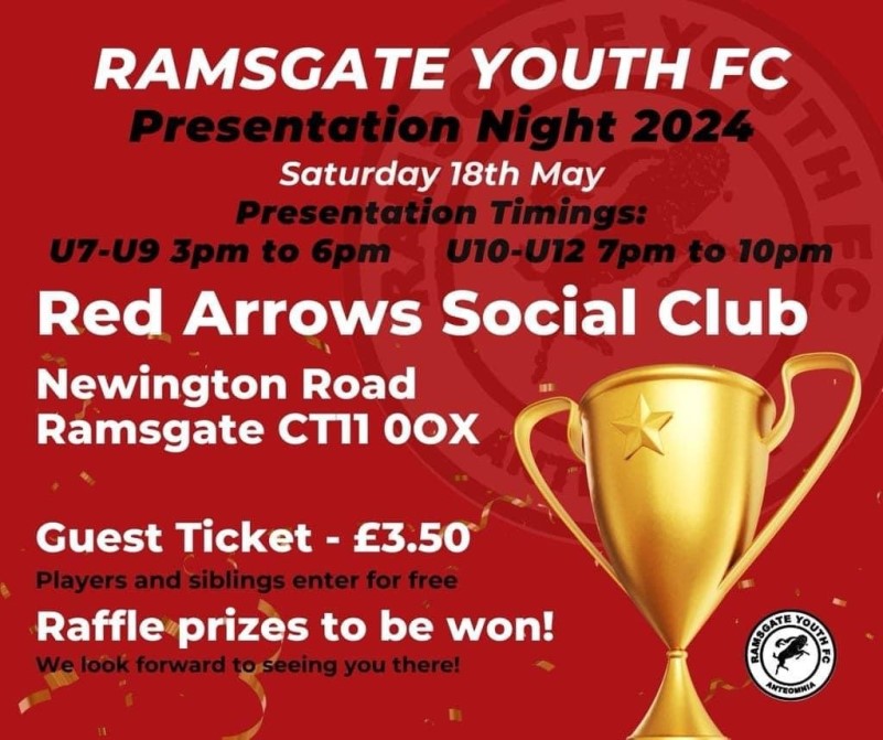 Presentation Night - Ramsgate Youth Football Club
