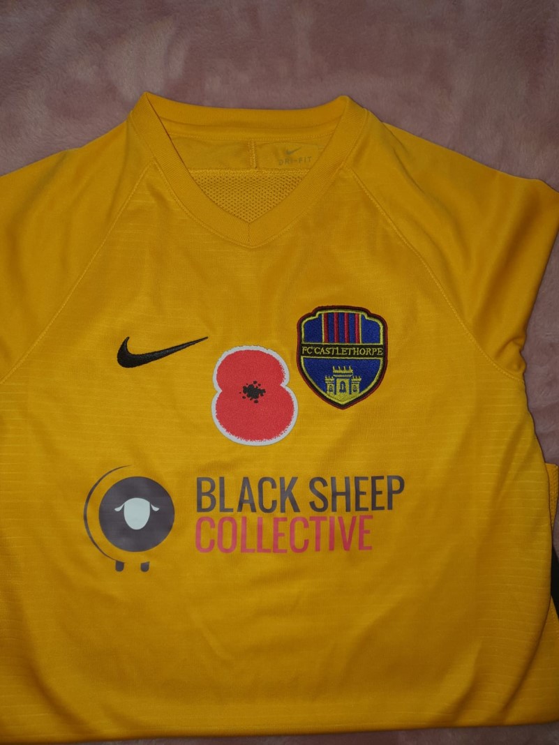 Remembrance Sunday Poppies - FC Castlethorpe Youth