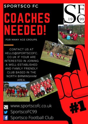 Latest Club News at Sportsco FC | Sutton Coldfield, West Midlands