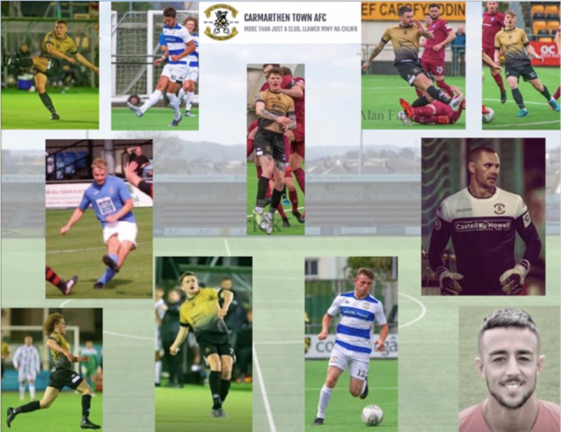 Carmarthen Town AFC, Players Commit for coming Season