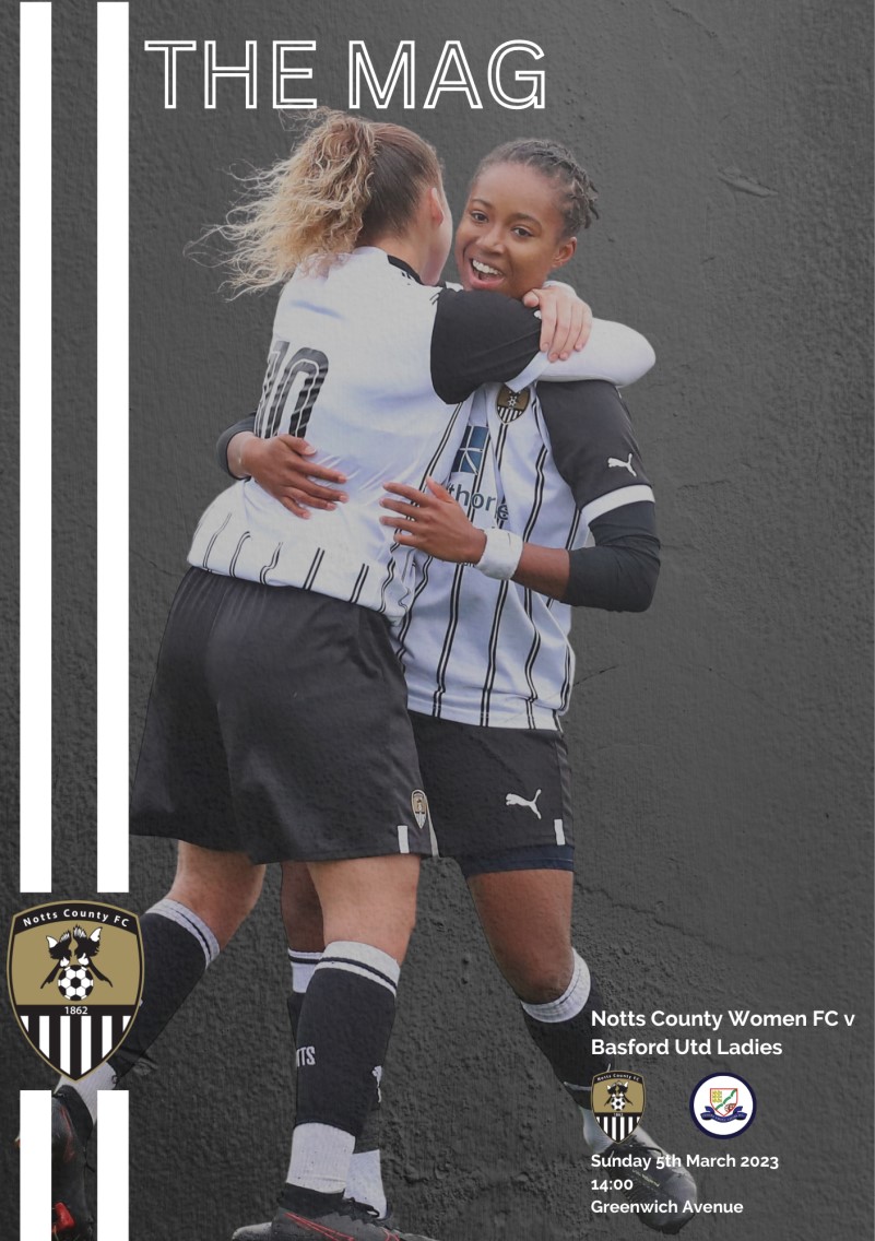 Notts v Basford Programme Live - Notts County Women FC