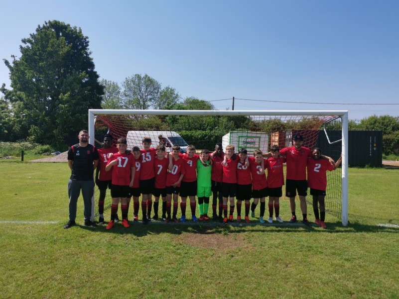 Champions!! U12s Secure the title - Finedon Volta Juniors FC