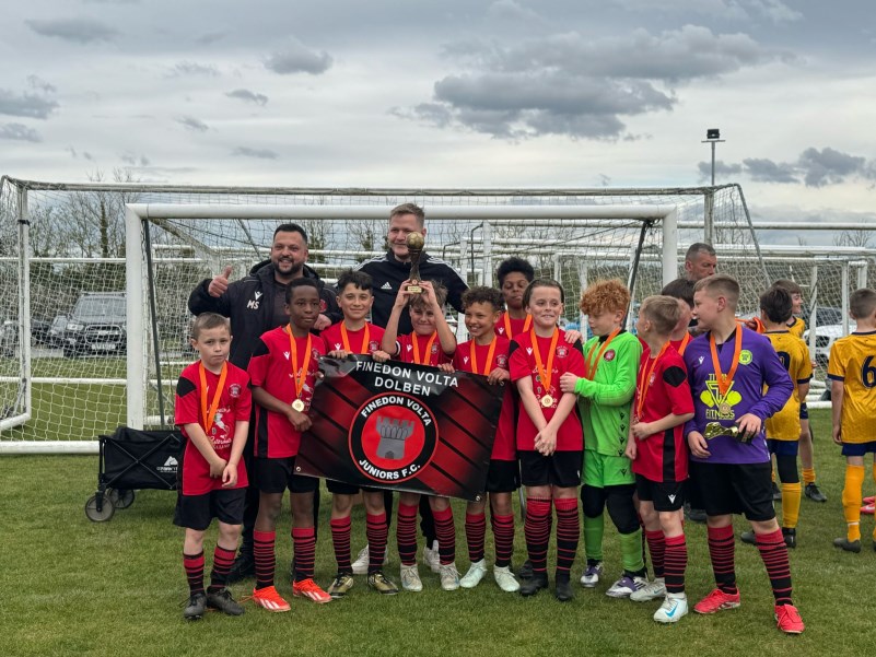 U10 Dolben champions elect - Finedon Volta Juniors FC