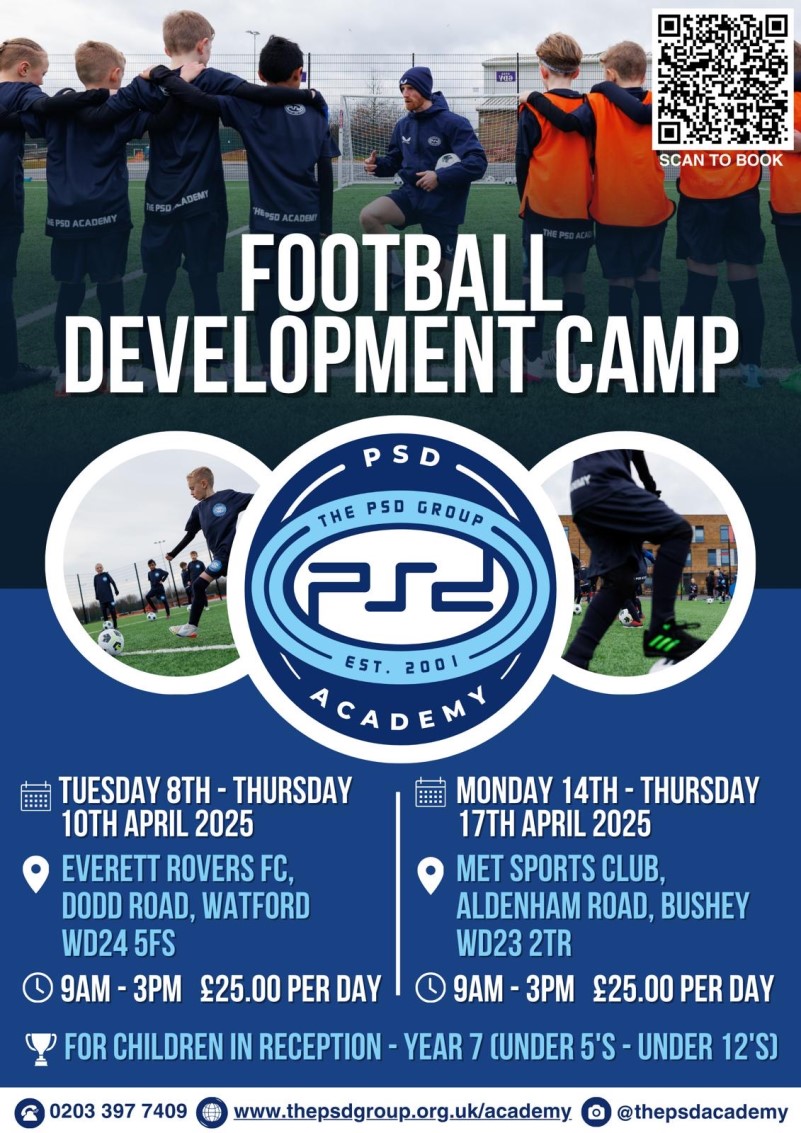 Kids Football Development Camp - Everett Rovers FC
